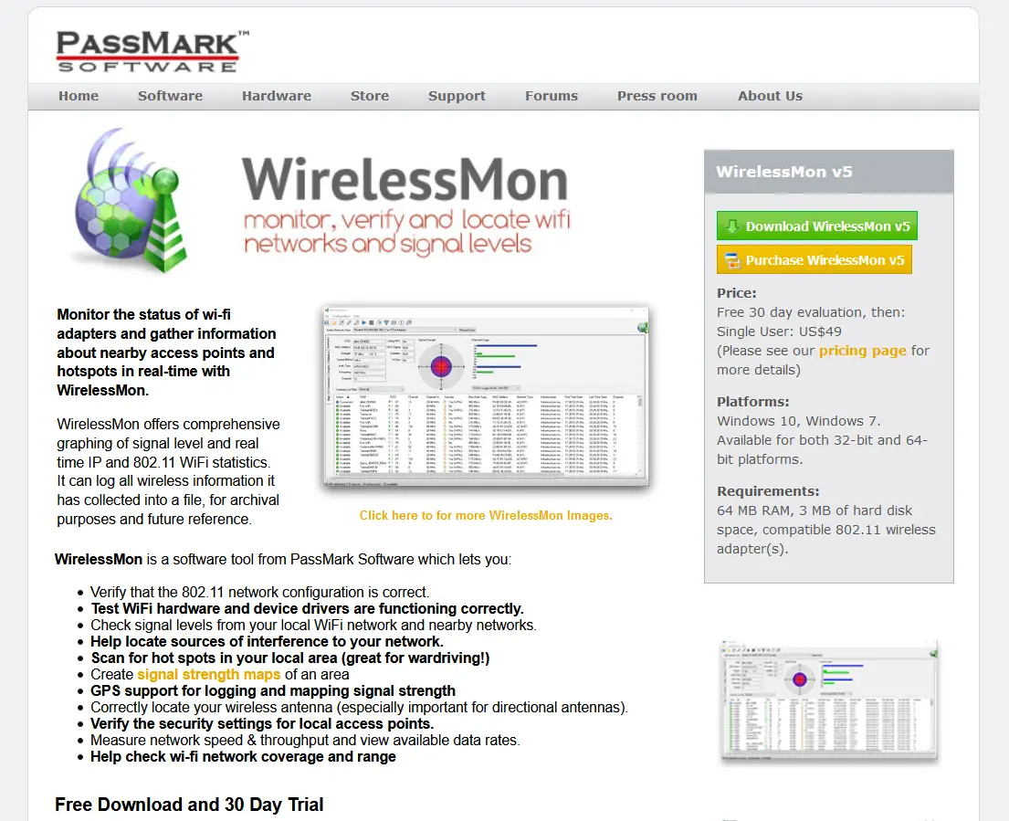 WirelessMon: Pokročilé sledování WiFi sítí ve Windows | ITIGIC