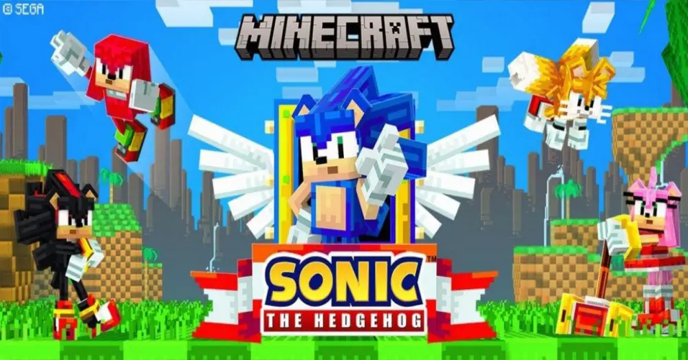Nye DLC Minecraft: Sonic The Hedgehog Gratis å laste ned | ITIGIC