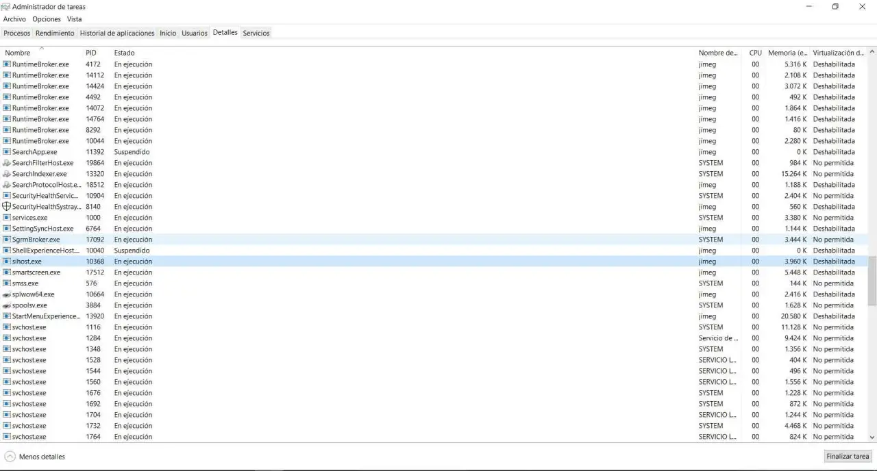 Proces Windows Sihost.exe: Je to nebezpečné? | ITIGIC