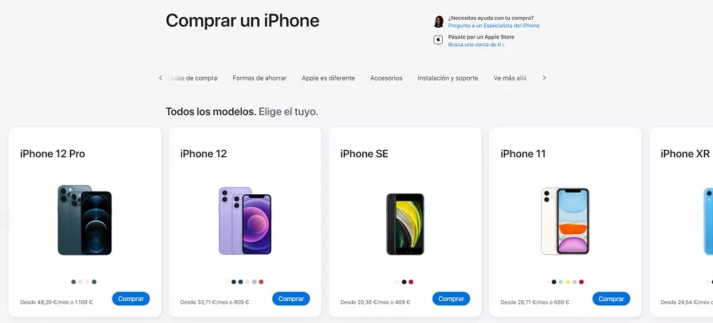 Apple Store Online redesenhada - nova guia da loja disponível | ITIGIC