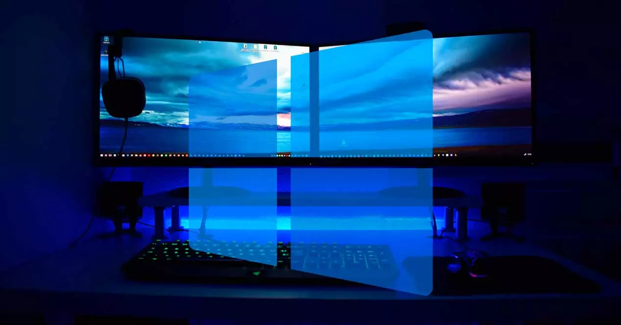 Configureer meerdere monitoren in Windows: gebruik twee ...