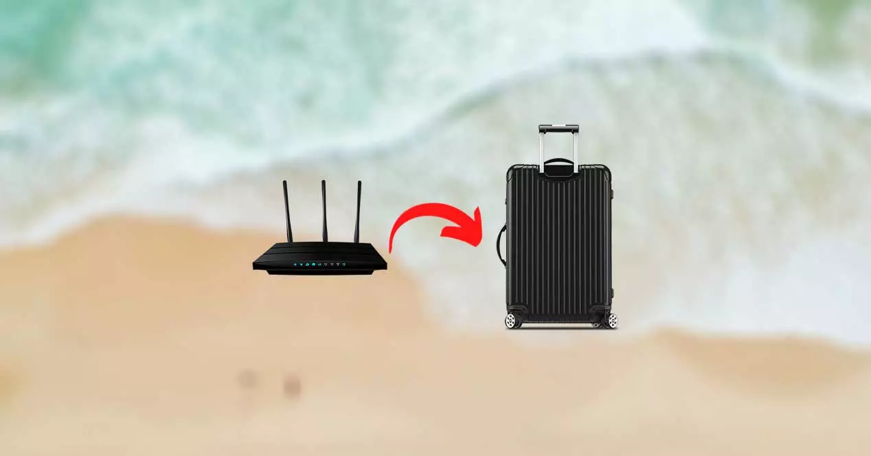 Can I take the router on vacation to have Internet? | ITIGIC
