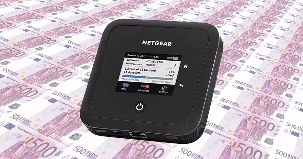 How much does a portable 4G or 5G router with WiFi and battery cost ...