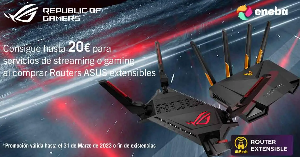 Buy these extendable ASUS routers and earn up to €20 to spend at Eneba ...